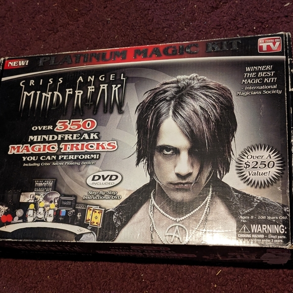 Toys | Criss Angel Mindfreak Platinum Magic Kit With Dvd | Poshmark